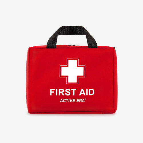 90 Piece Premium First Aid Kit Bag - Red | Free Delivery | Active Era
