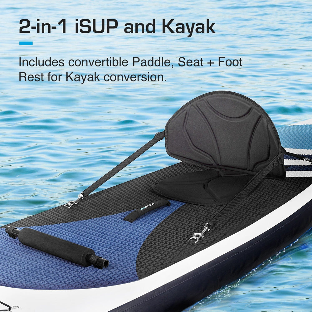 10'5 2-In-1 Inflatable Stand Up Paddle Board and Kayak Conversion ...